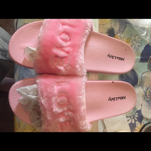 mylady | Shoes | New Pink Supper Cute Slides | Poshmark